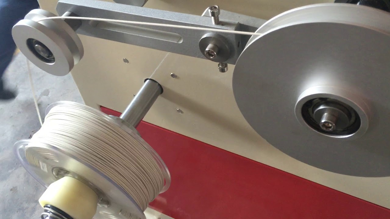 PEEK 3D Printer Filament Extrusion Line - YouTube