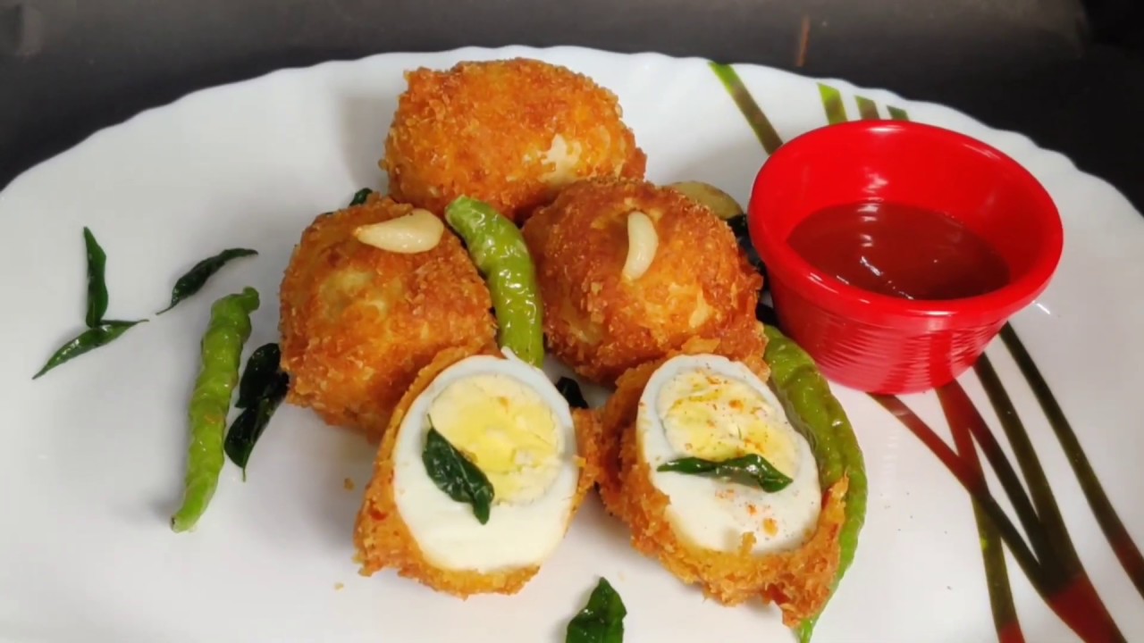 CRISPY FRIED EGGS || HOW TO MAKE QUICK SNACKS WITH EGGS || क्रिस्पी ...