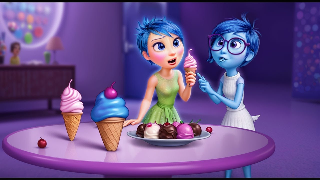 Inside out characters eating ice cream mode #shorts #insideout - YouTube