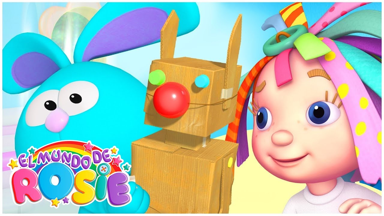 El Mundo de Rosie | Hacer un robot de juguete | Los mejores vídeos para ...