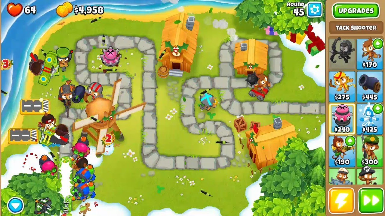 I play BTD 6 easy mode - YouTube