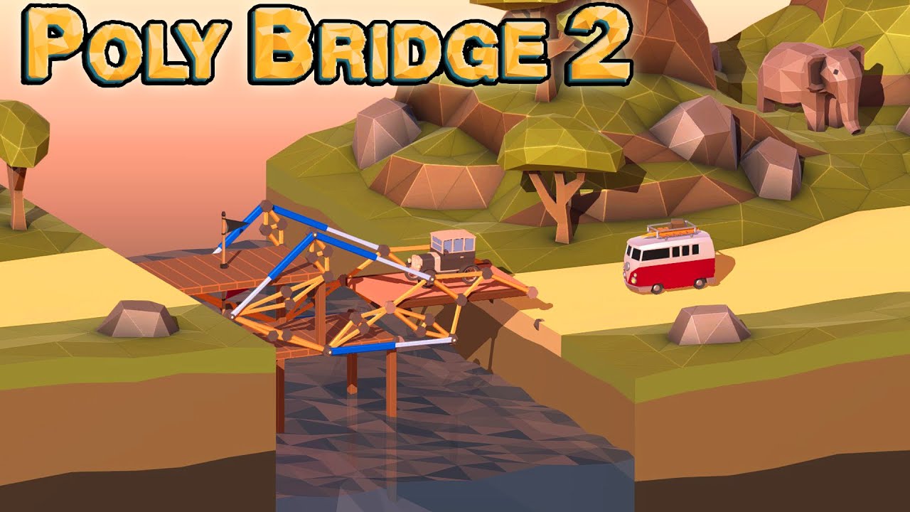 Building the Most Complicated Bridges Yet! - Poly Bridge 2! - YouTube