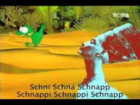 Schnappi * Das Kleine Krokodil * German Lyrics - YouTube