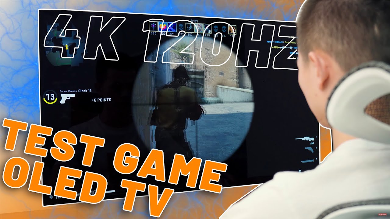 THỬ CHƠI GAME TRÊN TIVI LG OLED EVO 42C2 - CSGO, LOL, FIFA 4K 120HZ ...