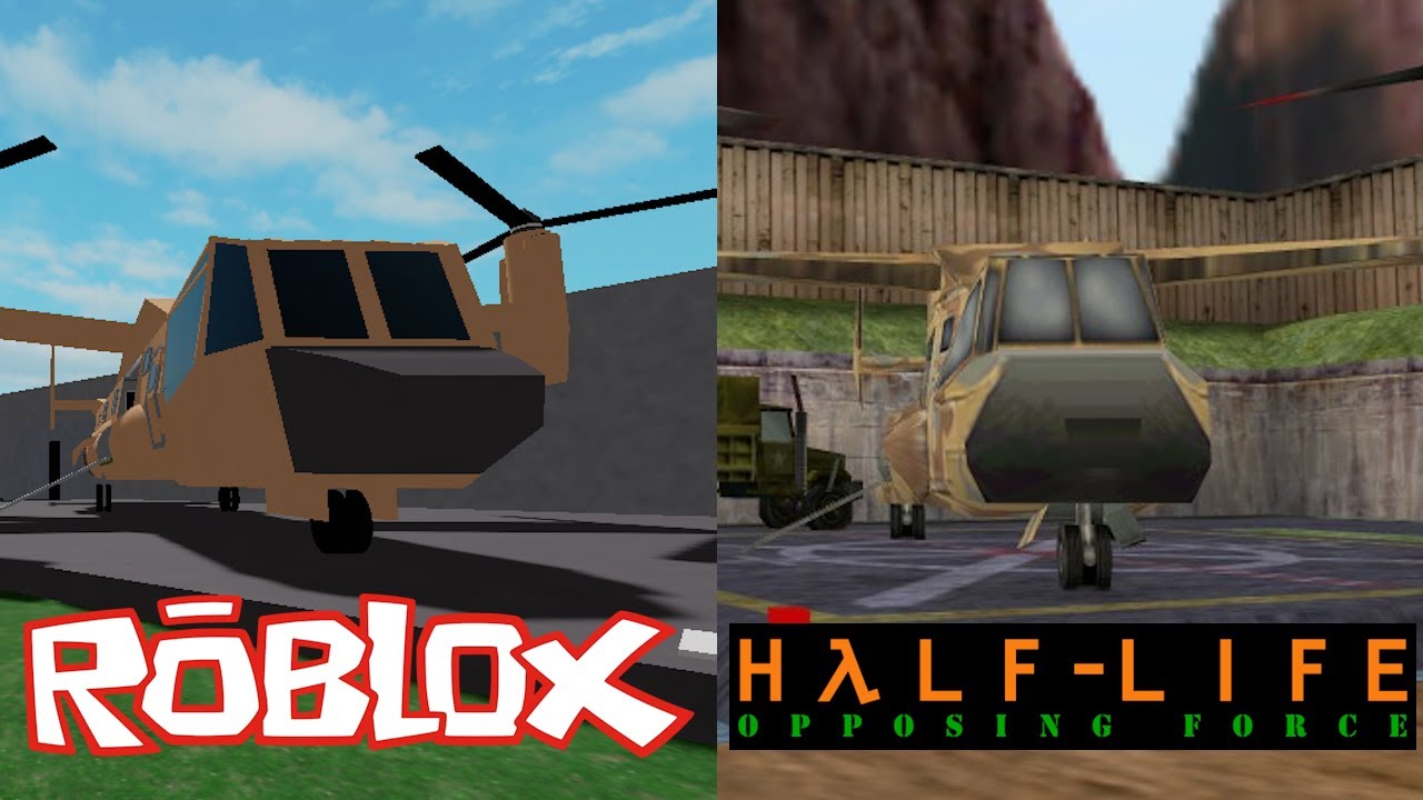 Half-Life Osprey recreated in Roblox (Update 2) - YouTube