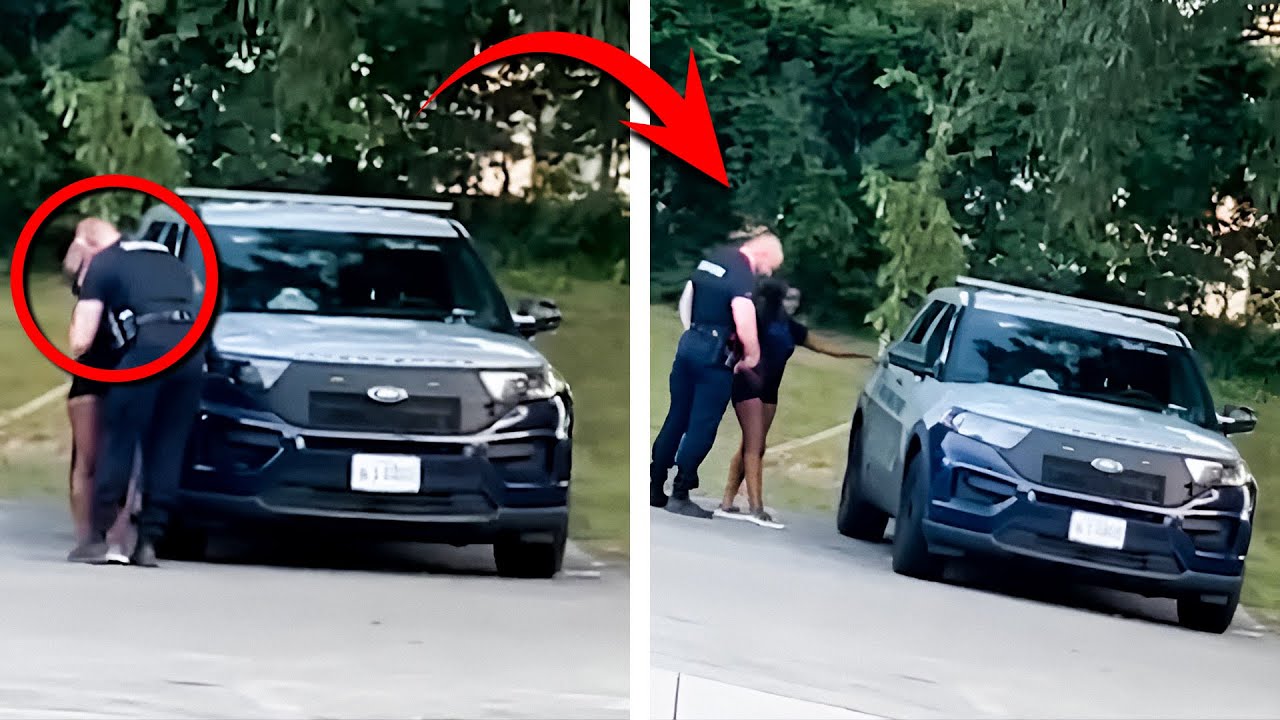 Cop Allegedly Caught Kissing, Getting in Backseat of Patrol Car.. - YouTube