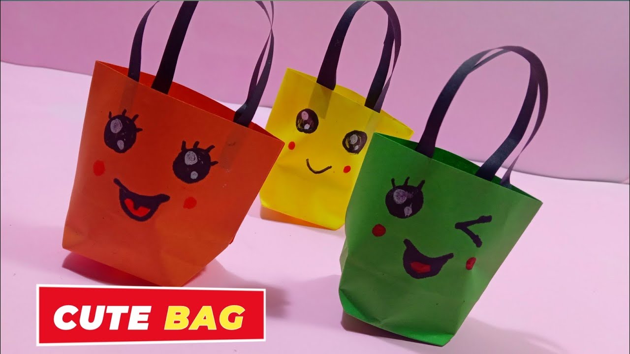 How to Make a Mini Origami bag | Hello Origami - YouTube