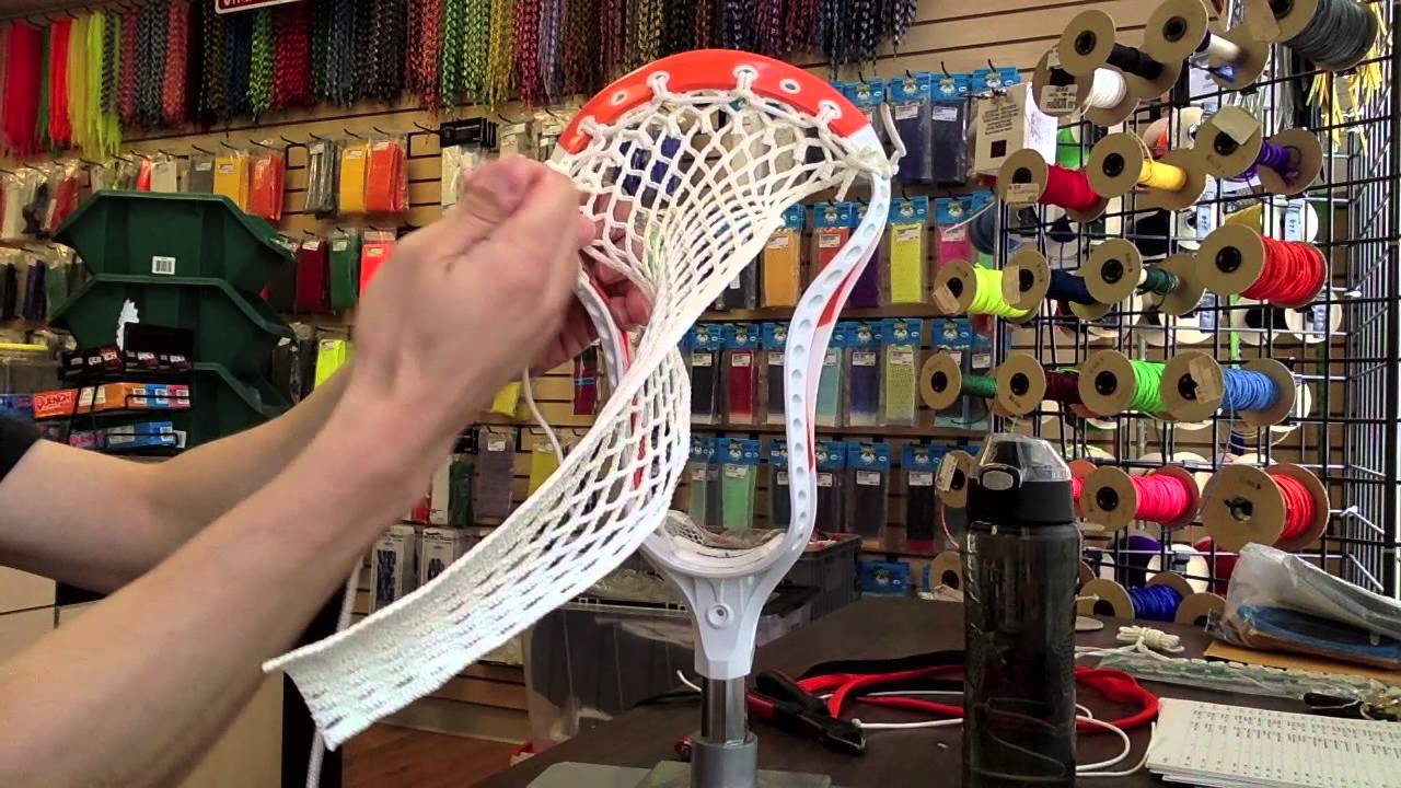 Lacrosse Stringing: Jam Session Clutch 2X - YouTube