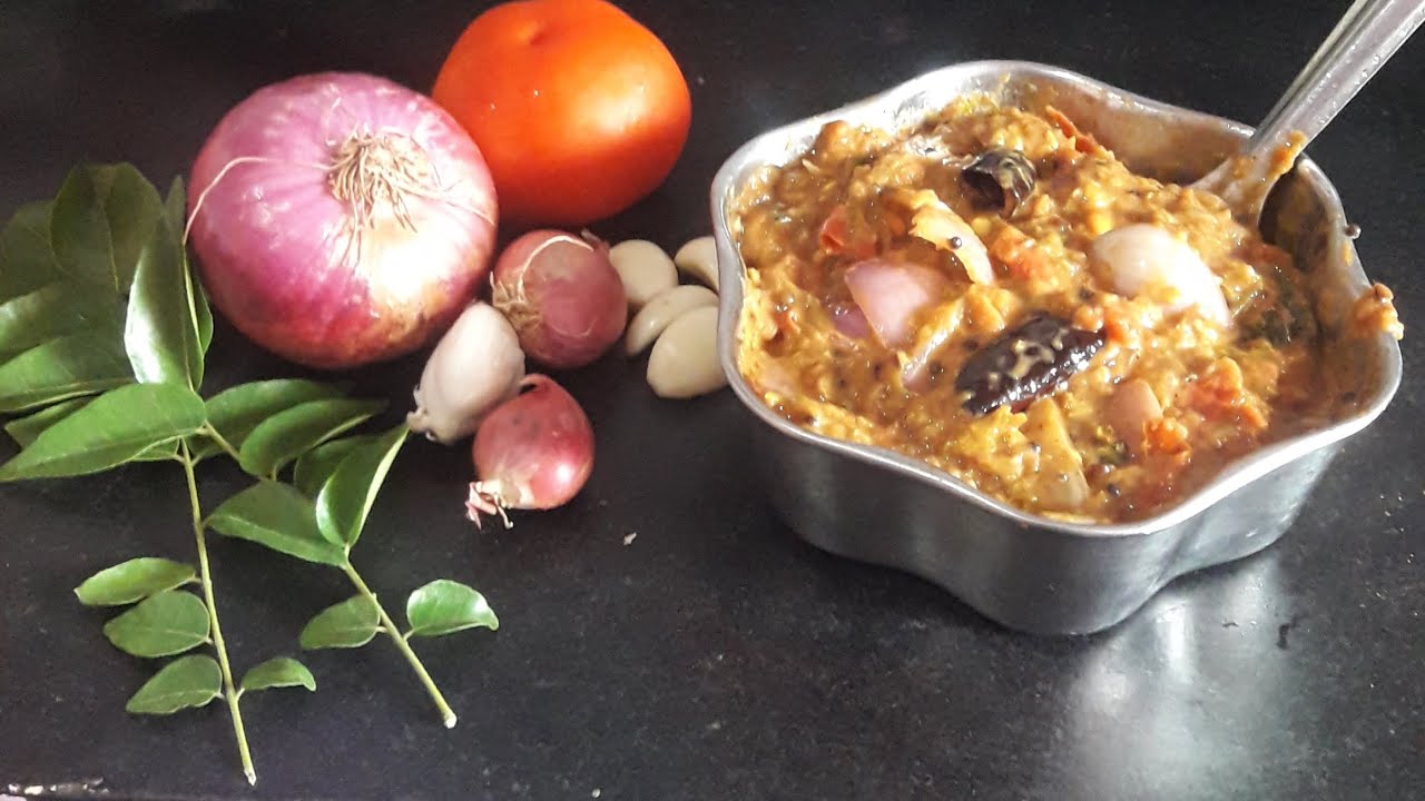 Andhra style tomato Pachi Mirchi roti pachadi || AR Talkies|| - YouTube