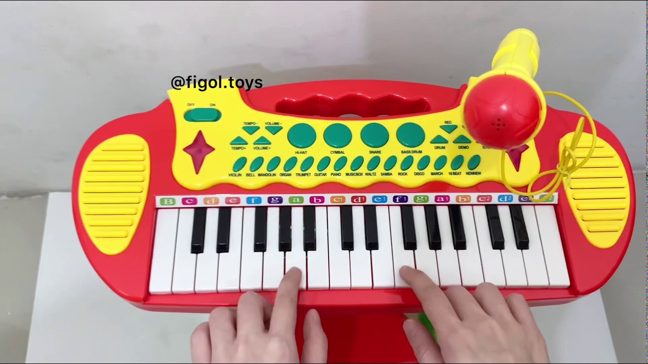 Figoltoys Mainan Musik Piano Anak 3132A Piano Beautiful Melody Centre ...