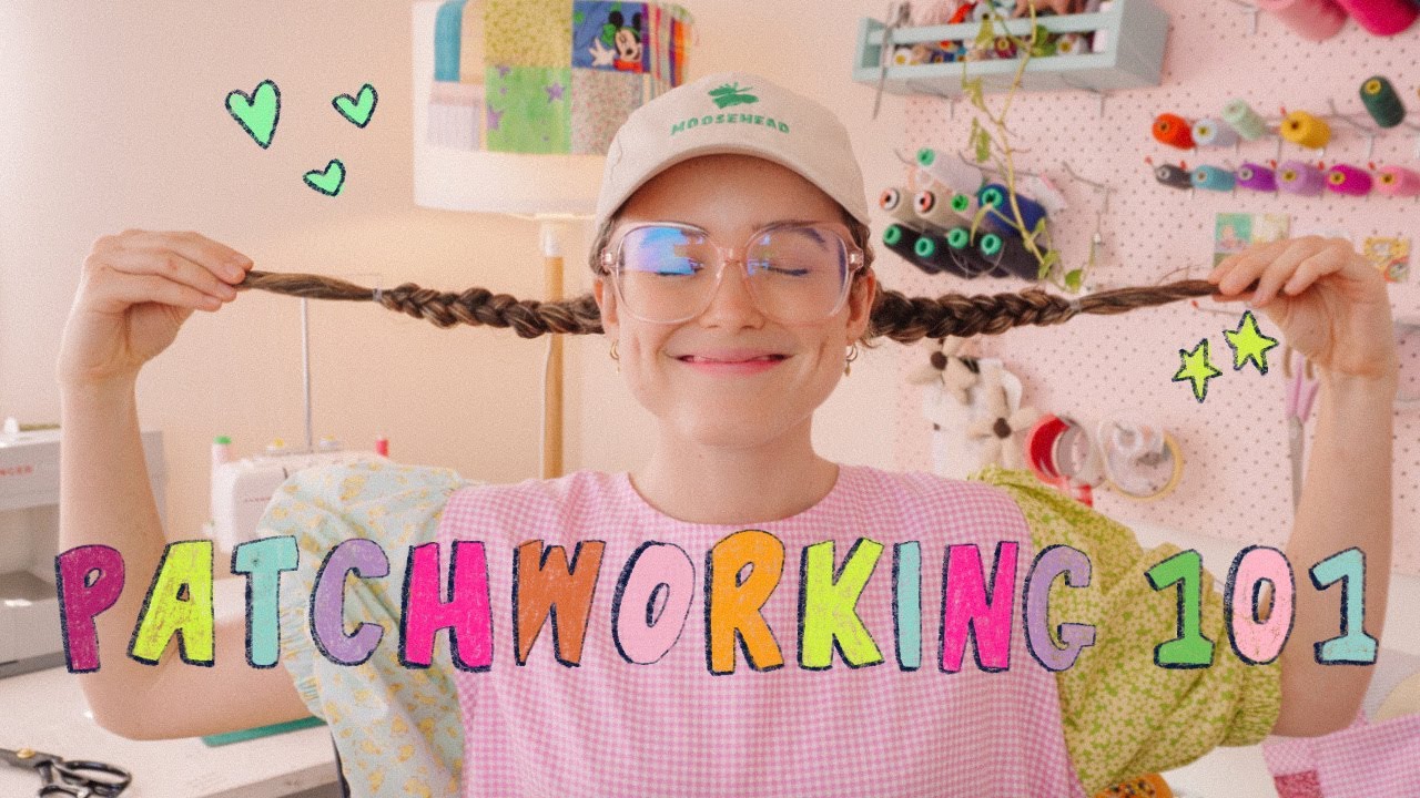 how to patchwork (beginners sewing tutorial!) - YouTube