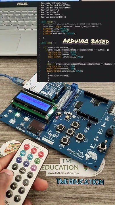 Réalisation d'une Alarme avec Arduino et Une Télécommande #arduino #électronique - YouTube