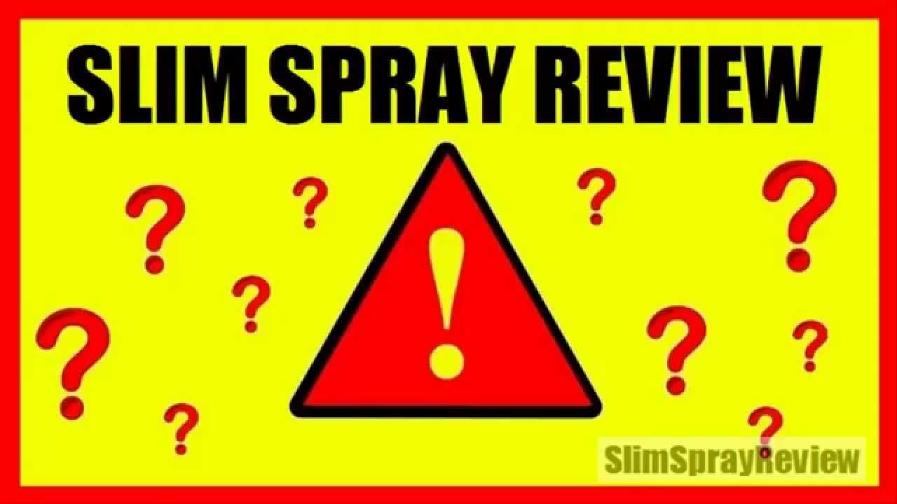 Slim Spray Review - Does Slim Spray Really Work? - YouTube