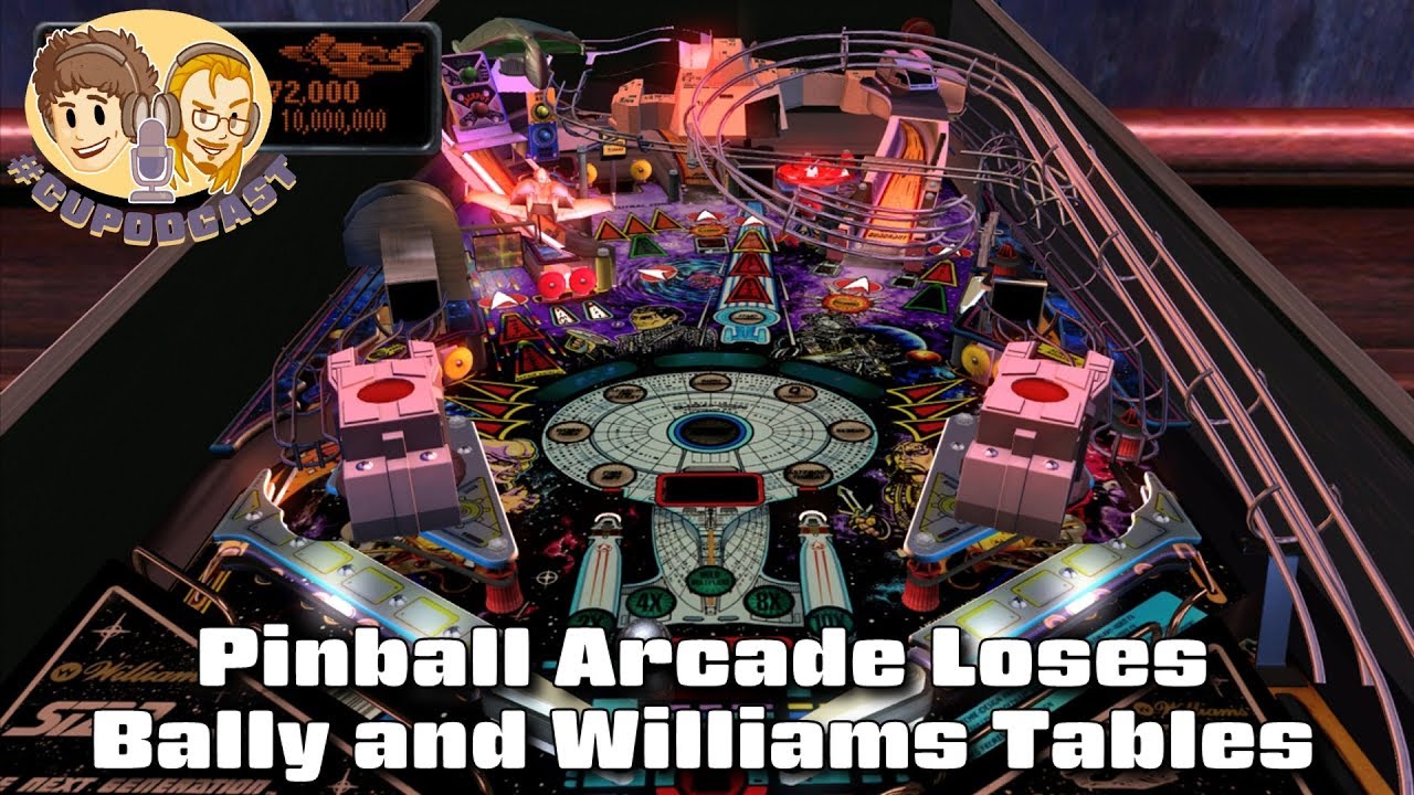 Pinball Arcade Loses Bally and Williams Tables - #CUPodcast - YouTube