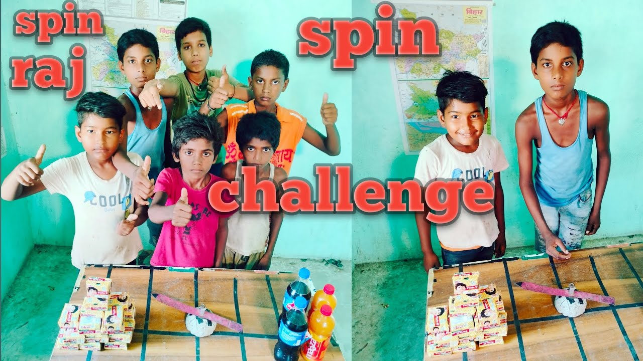 spin challenge #spin raj - YouTube