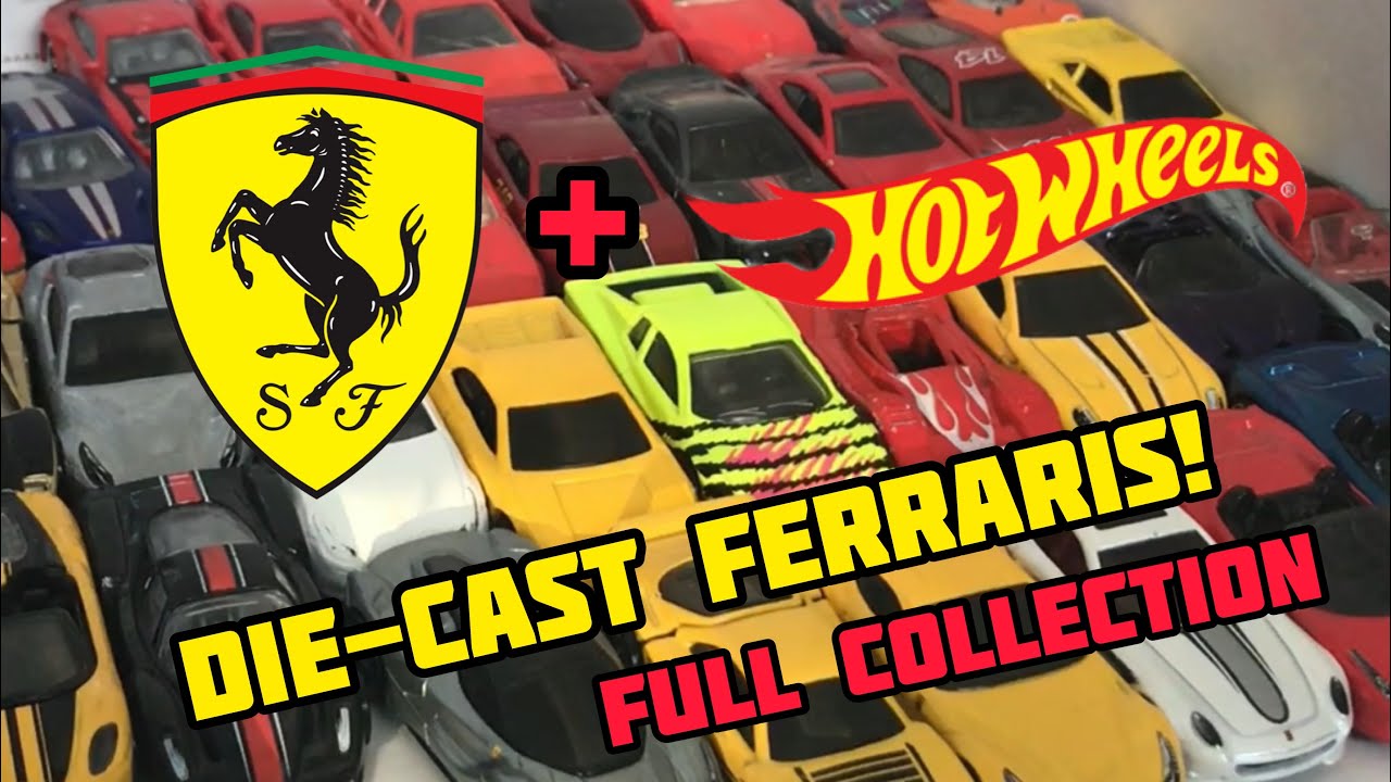 HOT WHEELS FERRARI COLLECTION | 45+ CARS! | FULL COLLECTION REVIEW ...