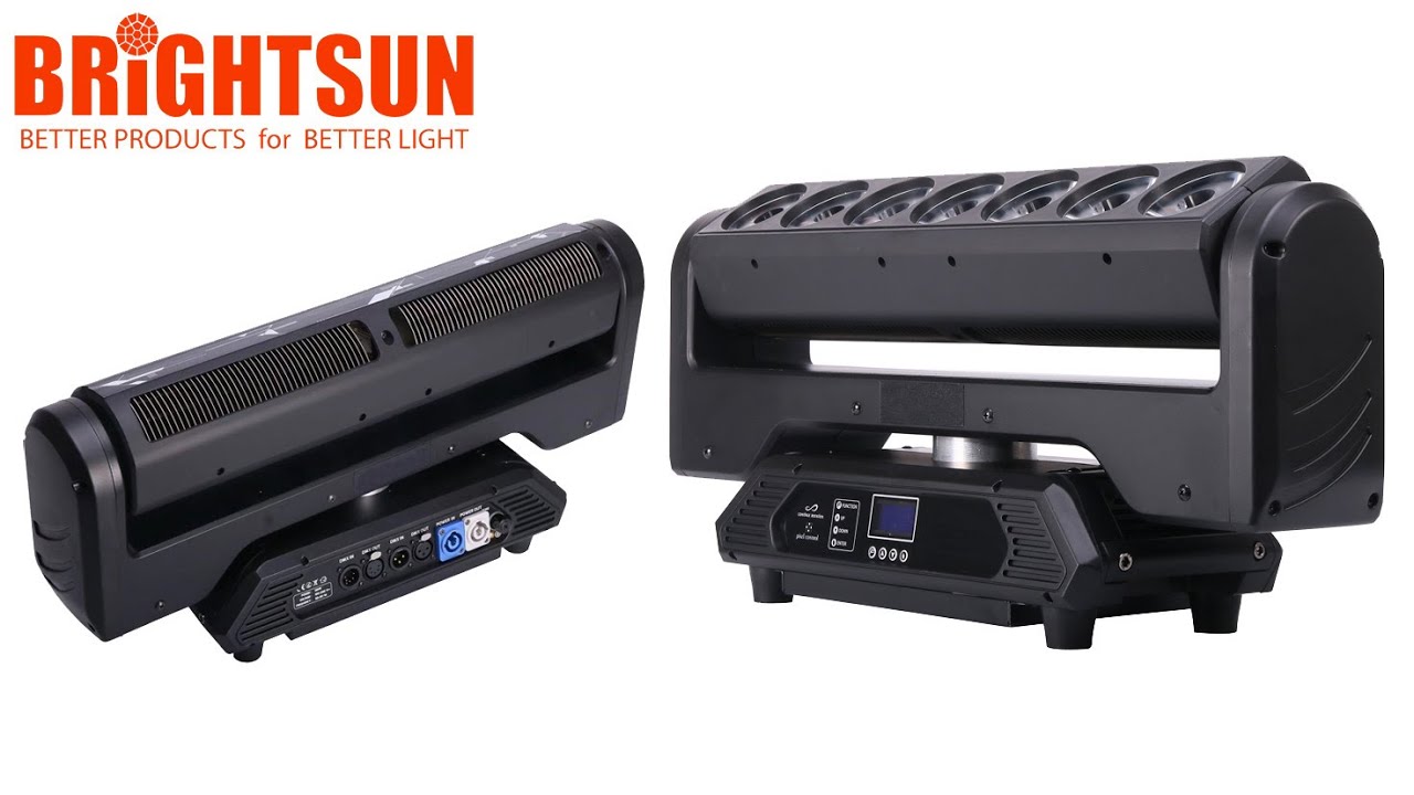 7x15W 4IN1 Magic Blade LED Moving Bar Light - YouTube