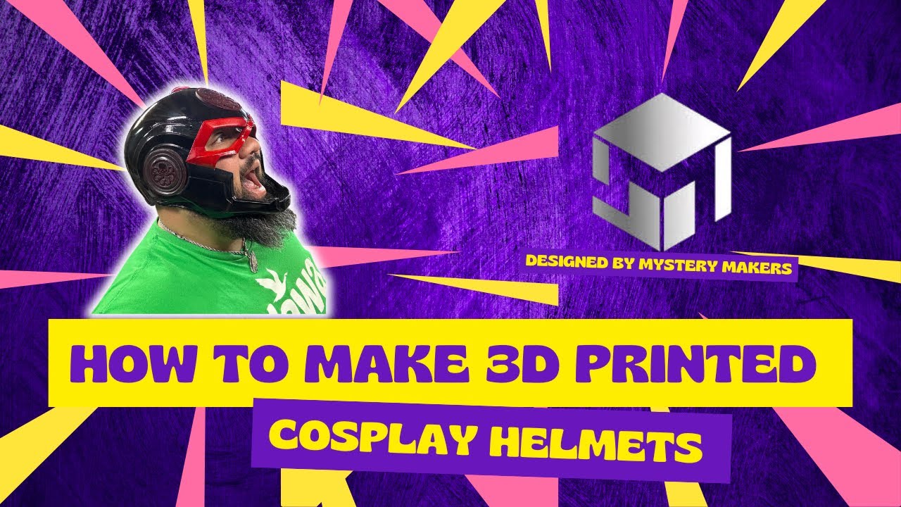 How To Make 3D Printed Cosplay Helmets - YouTube