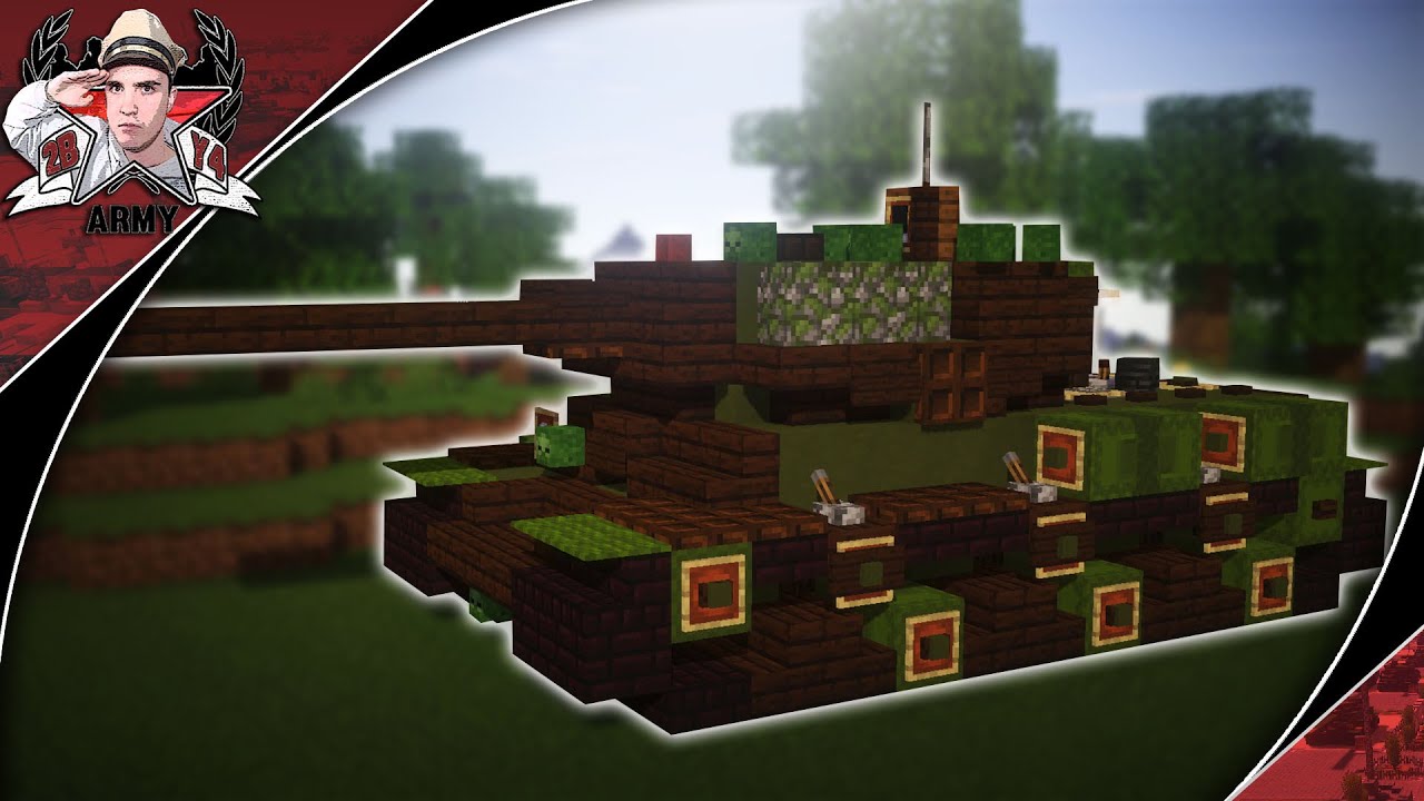 Minecraft: WW2 KV-85 | Heavy Tank Tutorial - YouTube