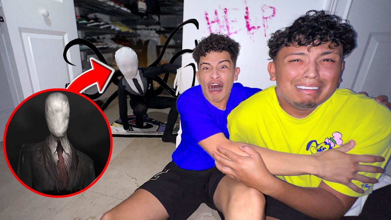 THE REAL SLENDER MAN IS HERE... - YouTube