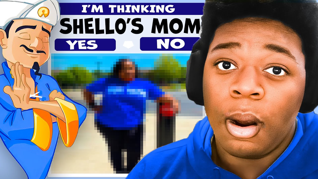 Shell0 Plays THE AKINATOR...😂 - YouTube