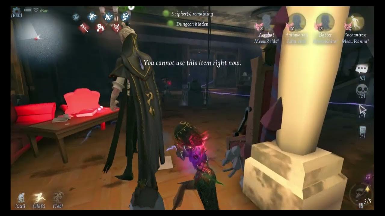 Kite Hermit dzui ghê - Enchantress Gameplay | Identity V - YouTube