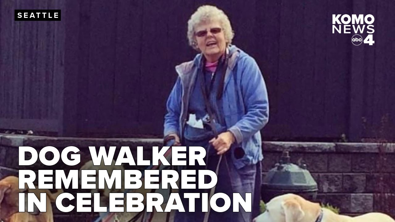 Beloved Seattle dog walker remembered at celebration of life - YouTube