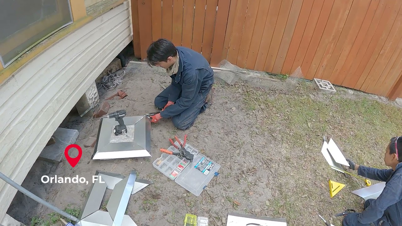 How to Build Termite Shield from Metal - YouTube