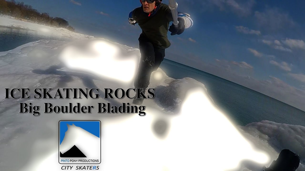 Ice Skating Frozen Waves #3 Big Boulder Blading - YouTube