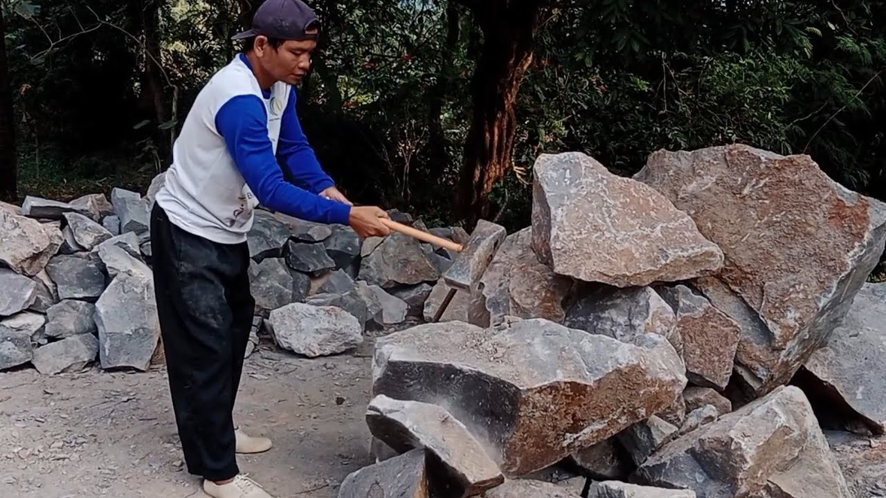 Bener² Renyah!! Rejekinya tukang belah batu - YouTube