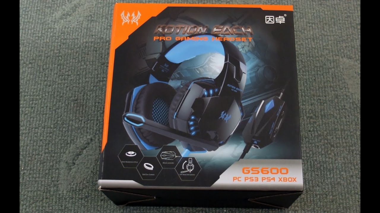 GS600 Pro PC/Console Gaming Headset - Review - YouTube