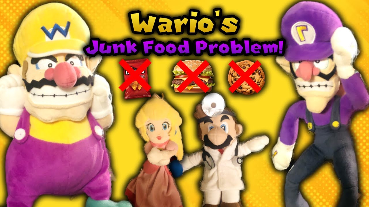 AmazingJuniorBros: Wario's Junk Food Problem! - YouTube