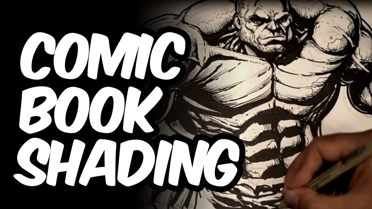 COMIC BOOK SHADING! James Raiz's SUNDAY SCHOOL #1 - YouTube