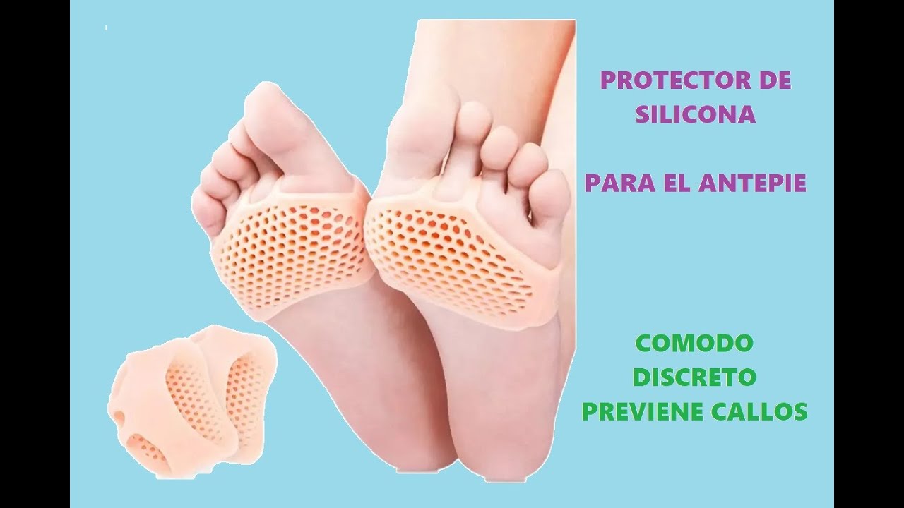 PROTECTOR DE GEL DE SILICONA PARA EL ANTEPIE - YouTube