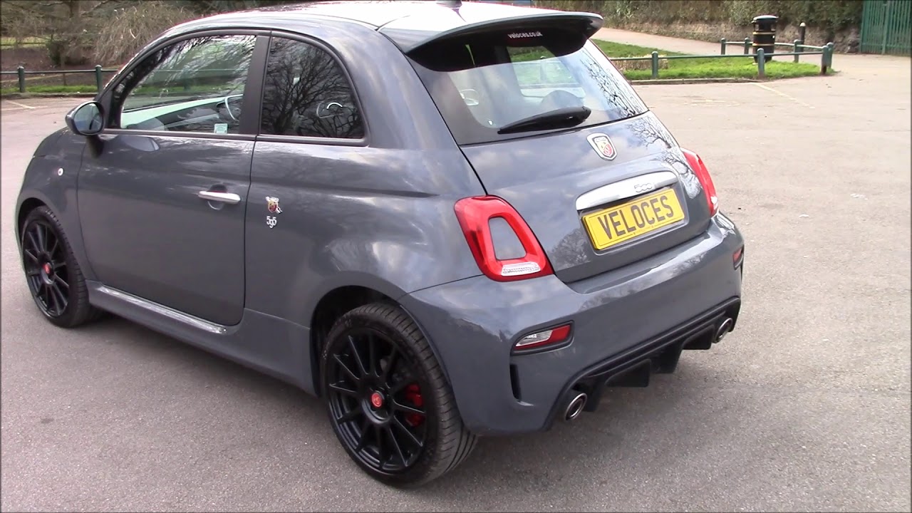 Grey Abarth 595 Competizione For Sale - YouTube