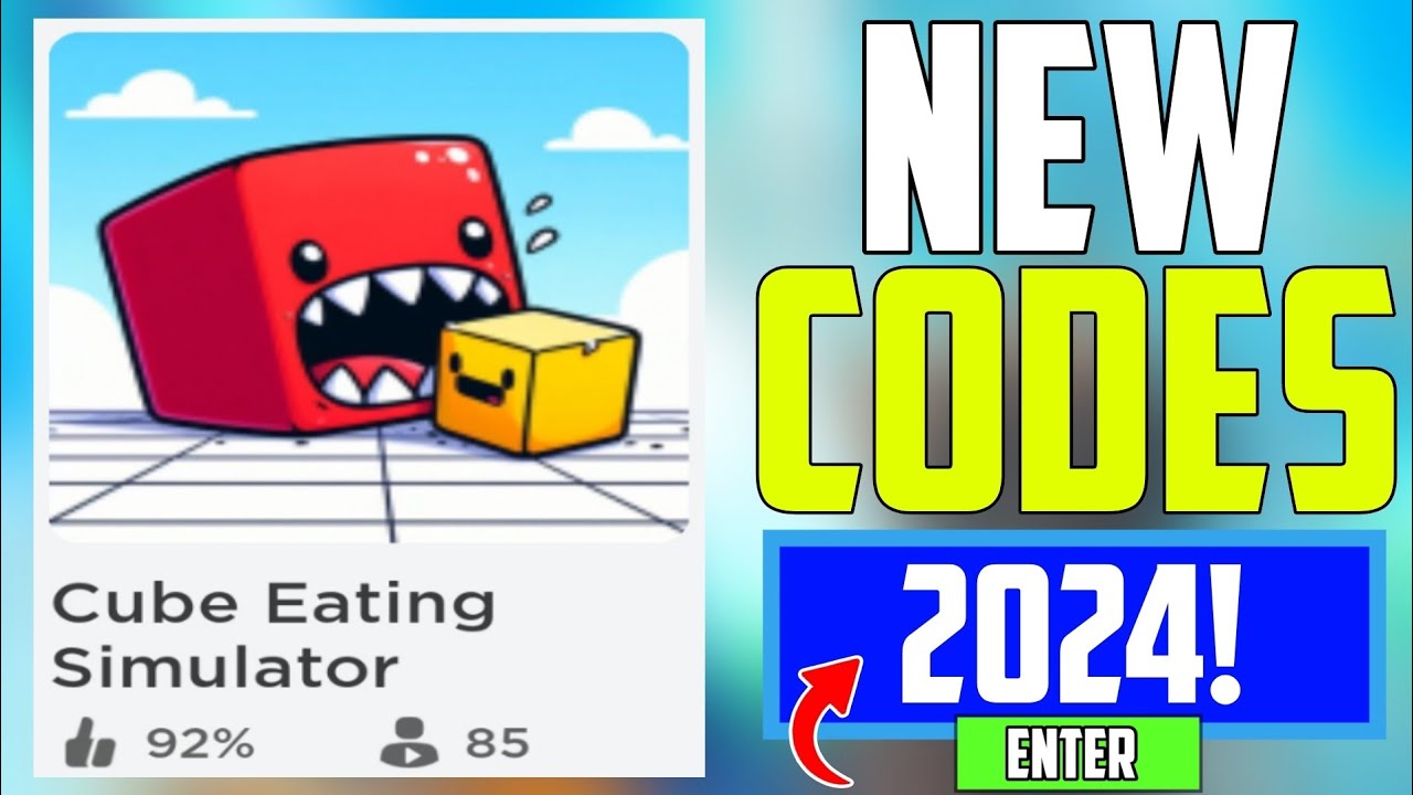 *SECRET UPDATE!* | CUBE EATING SIMULATOR CODES 2024, - YouTube