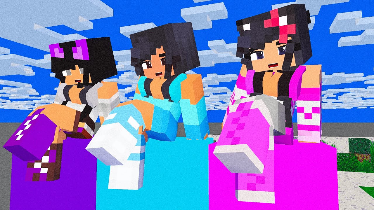 LUCKY SUPER IDOL MEME : MINECRAFT ANIMATION APHMAU 02 - YouTube