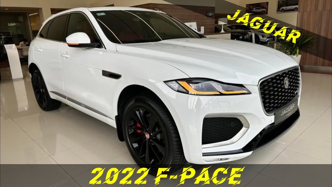 2022 Jaguar F Pace Fuji White Color - Luxury Crossover SUV | Exterior ...
