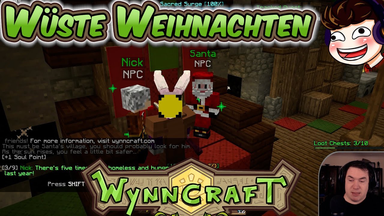 Eine WüstenWeihnachtsWunder 🏰 Let's play Wynncraft [E45][German/Deutsch ...