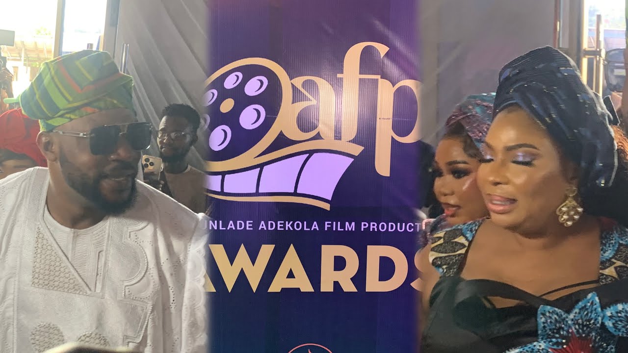 ODUNLADE ADEKOLA ARRIVE WITH LAIDE BAKARE AT OAFP AWARDS 2024. - YouTube