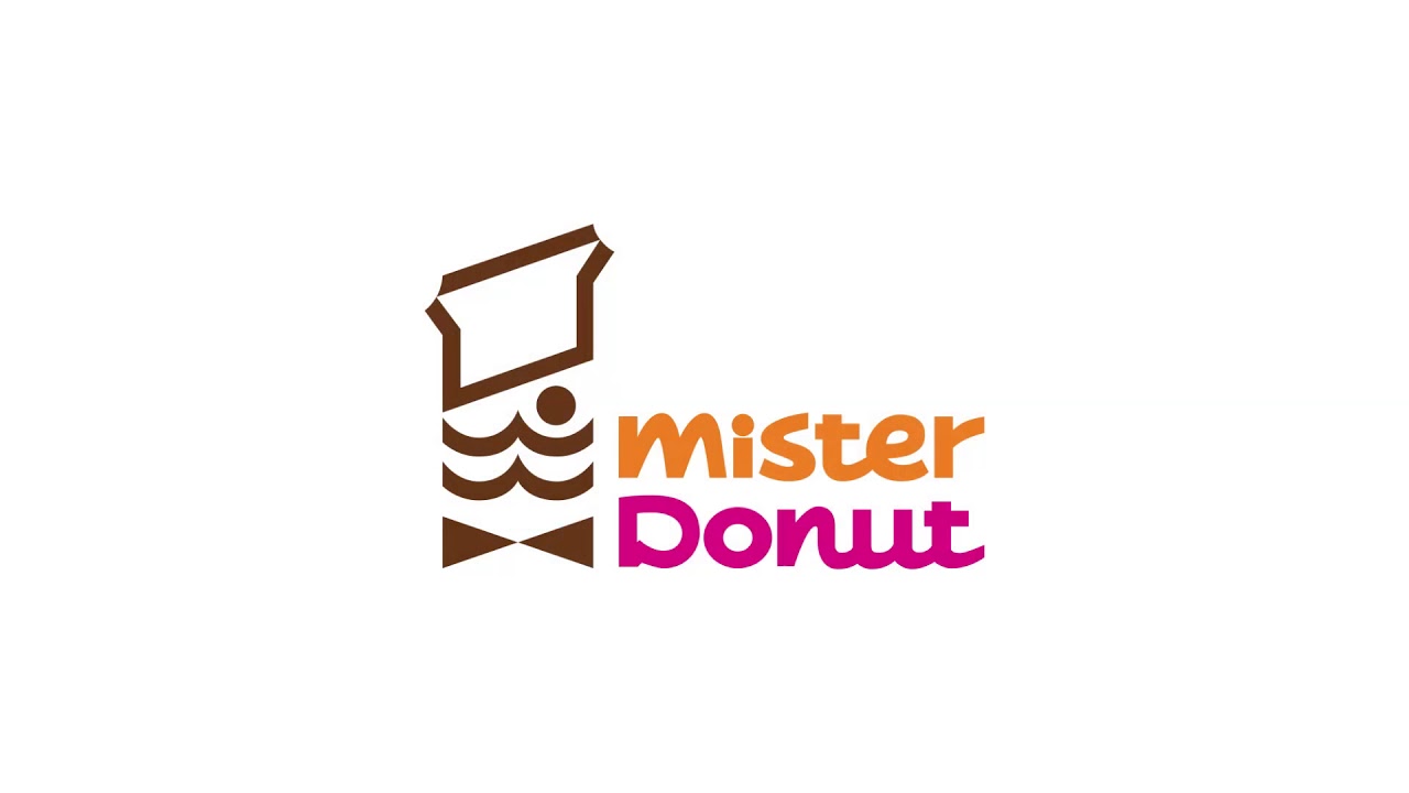 Colorswap: Mister Donut logo with the Colors from Dunkin' Donuts - YouTube