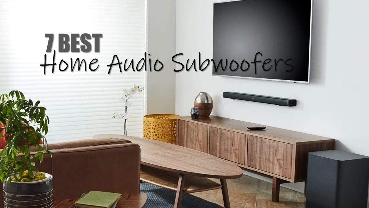 ⭐🏠⭐The 7 Best Home Audio Subwoofers with True Wireless Surround ...