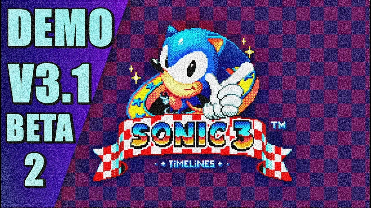 Sonic SMS Remake 3: Timelines (DEMO v3.1 - BETA 2) Walkthrough [4K/6FPS ...