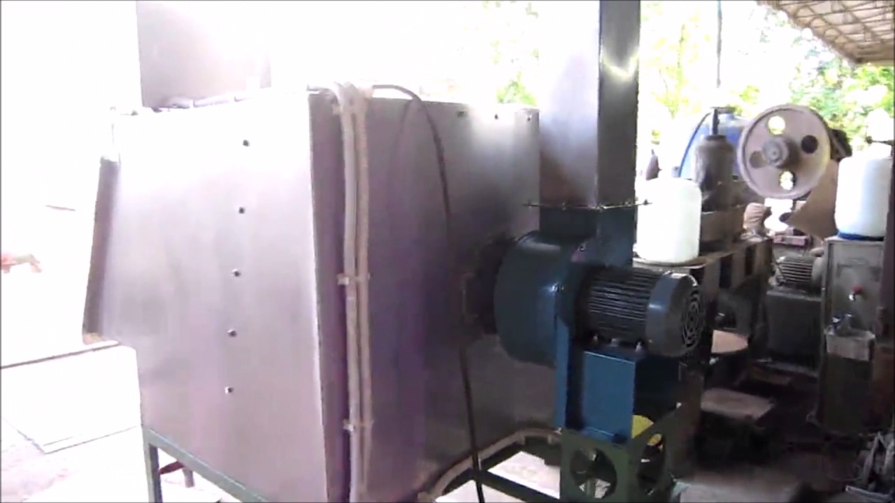 Glaze Spraying Booth - YouTube