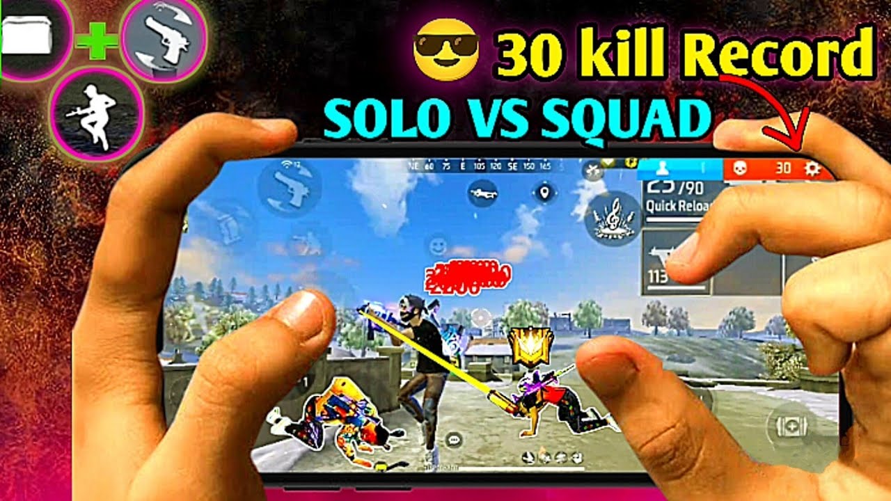 WATCH AND LEARN FULL GAMEPLAY || RANKED 30 KILLS 👀 || FREE FIRE Rank 30 ...