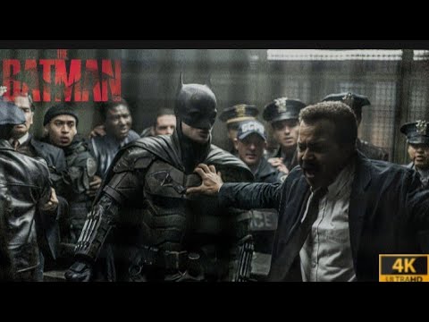 The Batman | 4K Clip | Batman surrounded by Cops at GCPD - YouTube