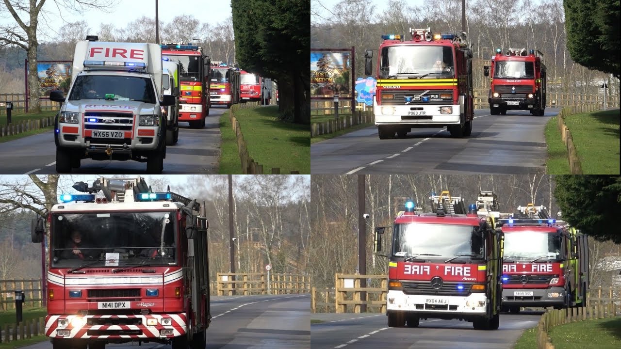 Multiple fire engines help in the aid of The Piam Brown Ward fire ...