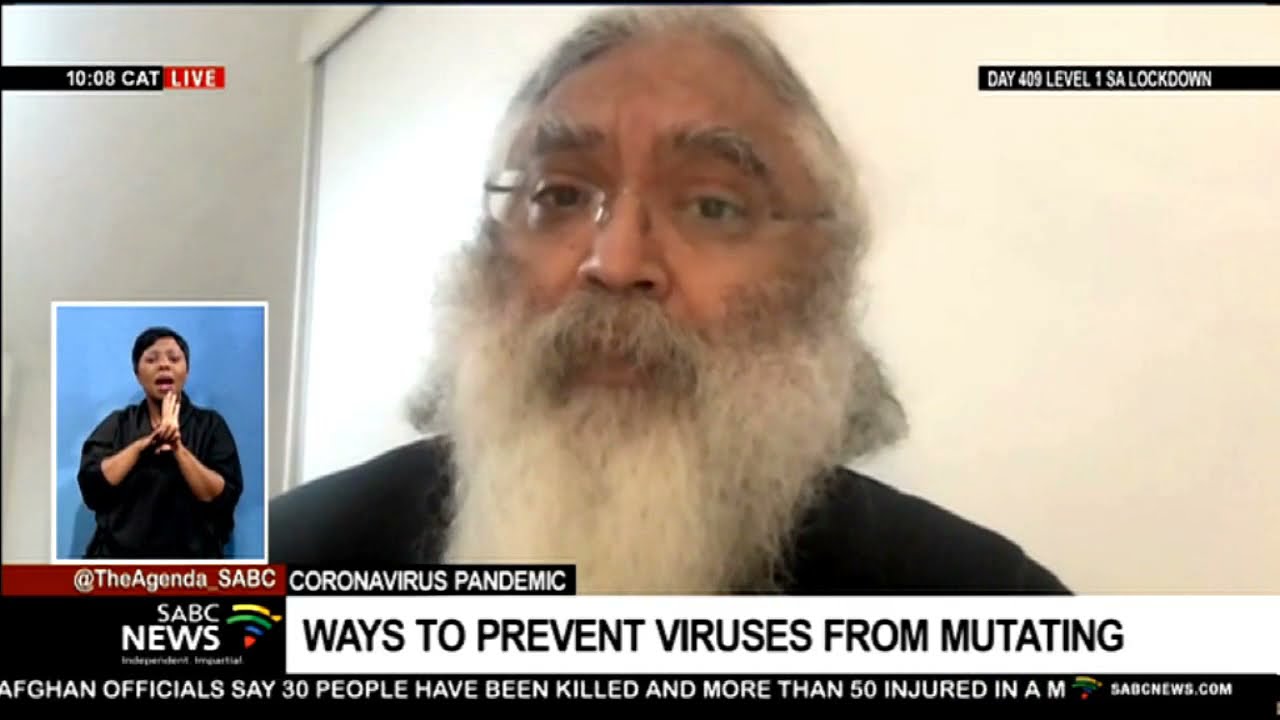 Prof. Adrian Puren on COVID-19 variants dominant in India, UK detected ...