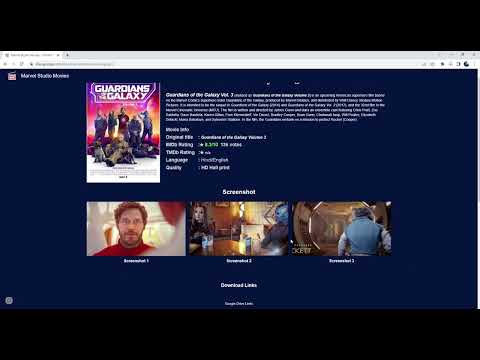Download guardians of the galaxy vol 3 HD in hindi Google Drive Link telergam