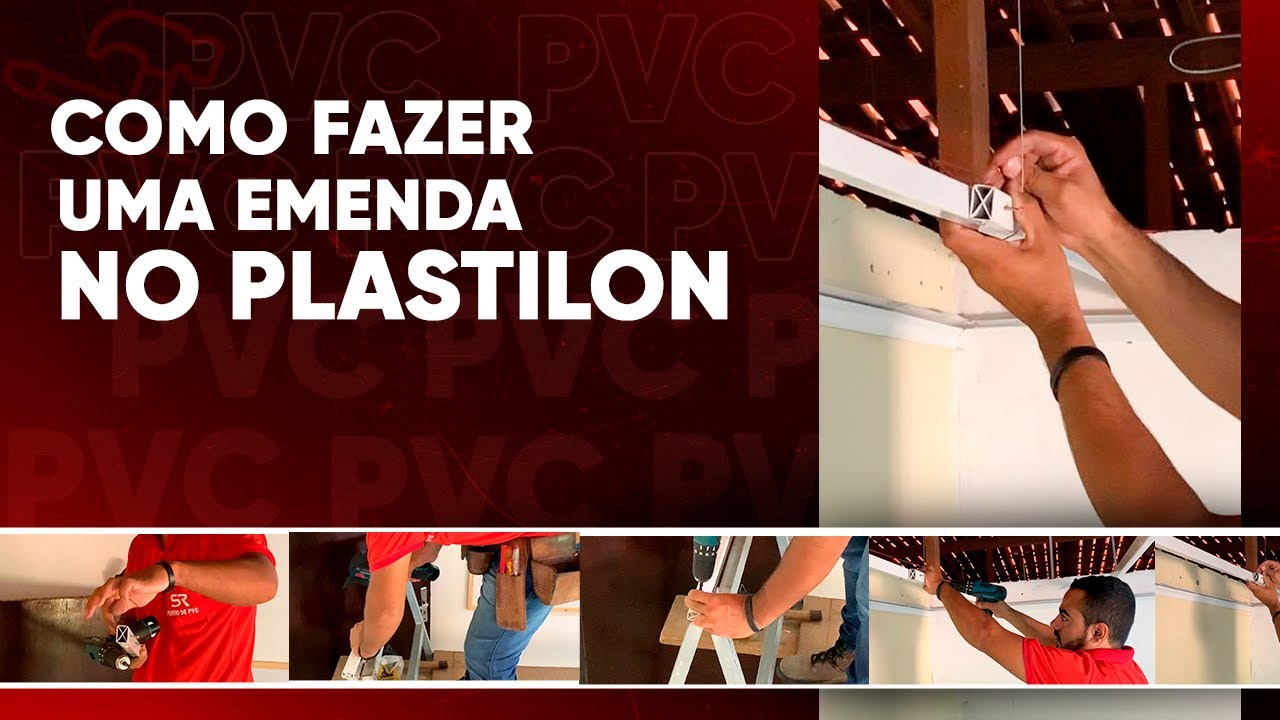 Como fazer uma emenda no plastilon - YouTube